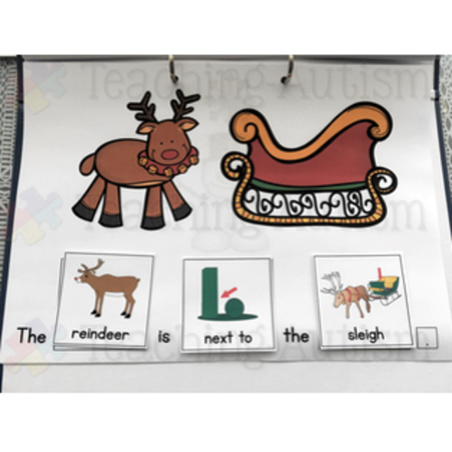 Christmas Sentence Building Pack, Adapted Books | Teaching Resources