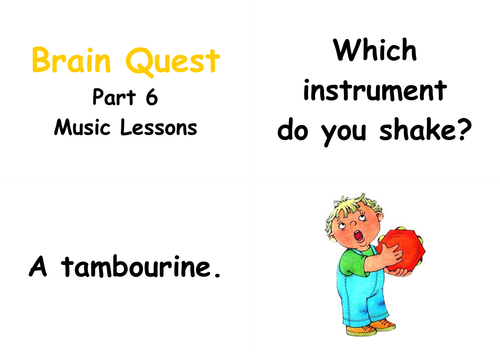 Brain Quest | Teaching Resources