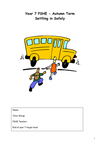 Year 7 PSHE Introduction | Teaching Resources