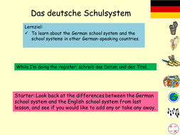 The German School System | Teaching Resources