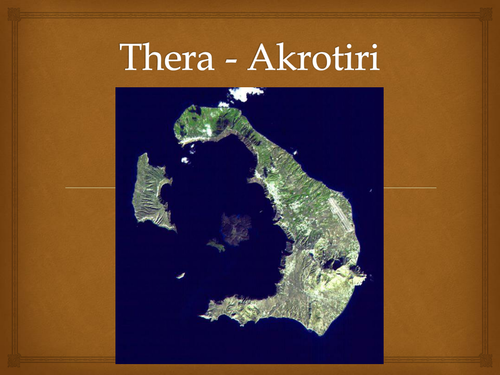 Thera Overview Year 11 Ancient History | Teaching Resources