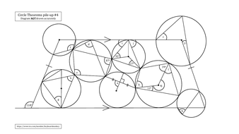 Circle Theorems Revision Exercise #4 | Teaching Resources