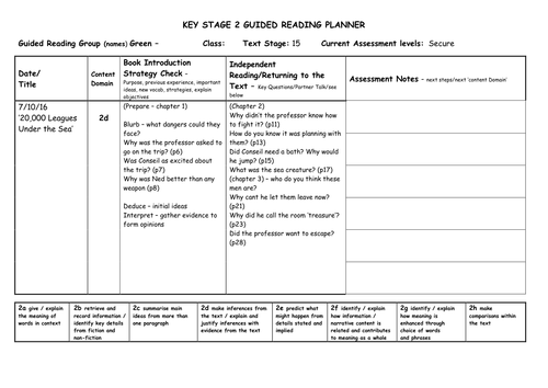 Guided Reading Questions for ORT Classics Stage 14-15 | Teaching Resources