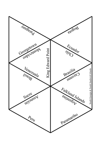 Capital Cities and Countries Jigsaws | Teaching Resources