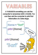 Python Wall Displays | Teaching Resources