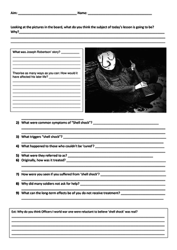 New - GCSE Edexel - Modern Medicine - Chapter 4 - Shell Shock ...