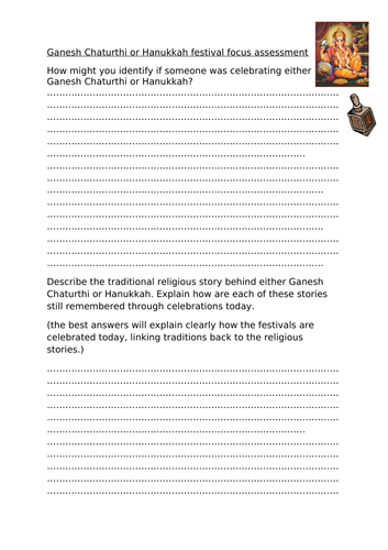 Year 7 RE Assessments | Teaching Resources