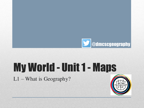 KS3 unit - MAP SKILLS - L1 intro to geography | Teaching Resources