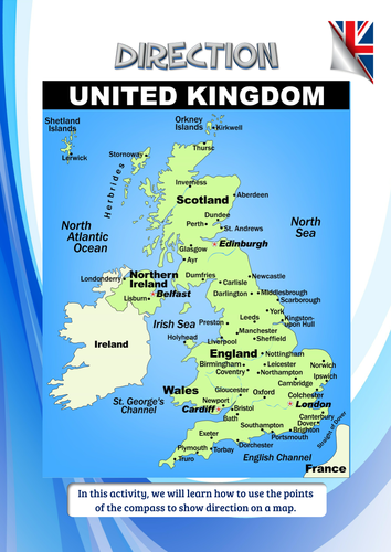 KS3 unit - MAP SKILLS - L12 - the UK | Teaching Resources