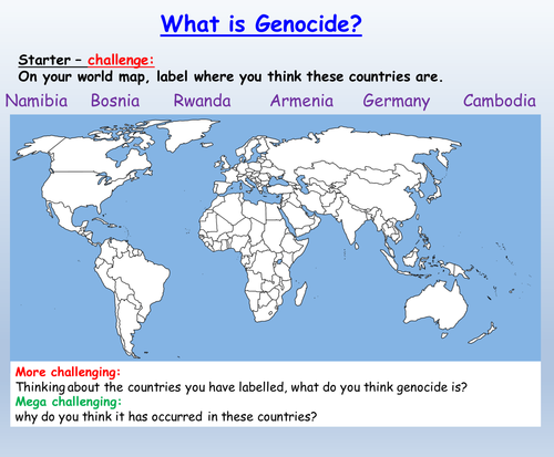 Genocide Human Rights Citizenship | Teaching Resources