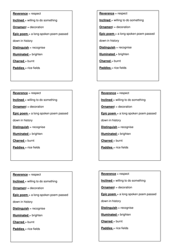 'What Were They Like?' by Denise Levertov | Teaching Resources