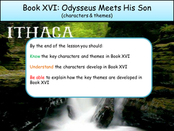 Homer’s Odyssey – Book XVI: Odysseus Meets His Son (characters & themes ...