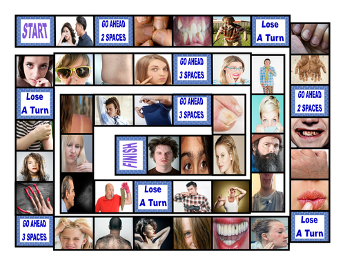 Personal Hygiene-Grooming Board Game | Teaching Resources