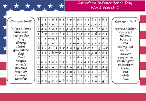 American Independence Day Puzzle Pack | Teaching Resources