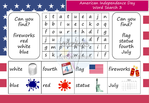 American Independence Day Puzzle Pack | Teaching Resources