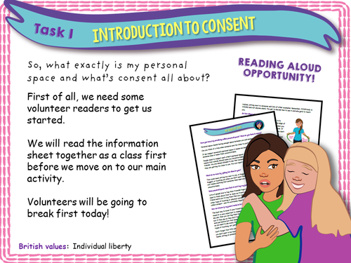 Consent Boundaries Rse Pshe Teaching Resources