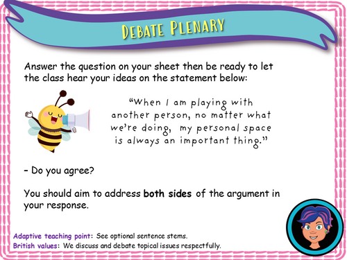 Consent + Consent Boundaries RSE PSHE | Teaching Resources