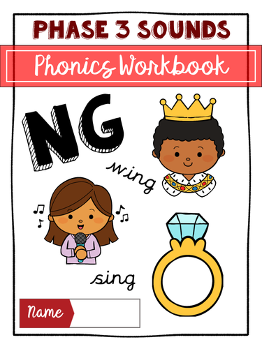 Phase 3 Phonics Workbook – Practising the ‘ng’ Sound | Teaching Resources
