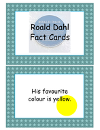 Roald Dahl Fact Cards | Teaching Resources