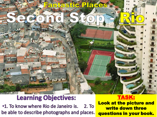 Rio - Brazil - Fantastic Places | Teaching Resources