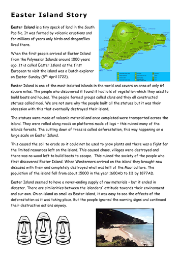 Easter Island - Fantastic Places | Teaching Resources