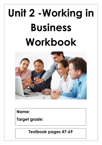 Cambridge Technicals Business Studies 2016 Suite workbook collection | Teaching Resources