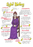 AN INSPECTOR CALLS Quotes GCSE REVISION Poster MRS SYBIL BIRLING by ...
