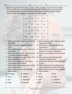 Personal Hygiene-Grooming Magic Square Worksheet | Teaching Resources