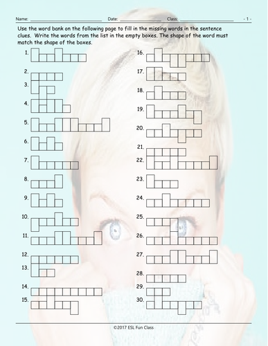 Personal Hygiene-Grooming Word Shapes Worksheet | Teaching Resources