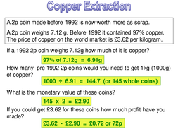 AQA 2016 Chemistry/Trilogy - Phytomining and Bioleaching | Teaching ...