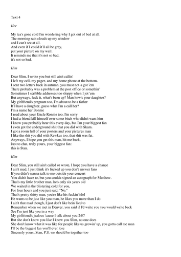 Unseen Poetry Using Song Lyrics | Teaching Resources