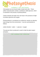 B8.1 Photosynthesis Differentiated Resources | Teaching Resources