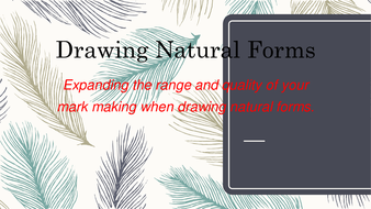 KS3 Lesson plan on mark making | Teaching Resources