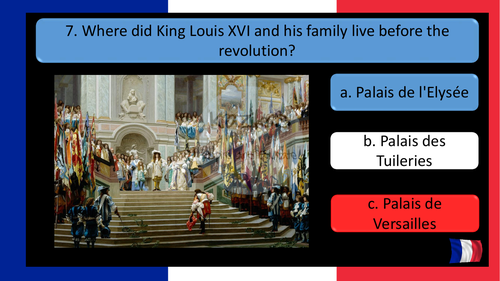 Bastille Day Quiz | Teaching Resources