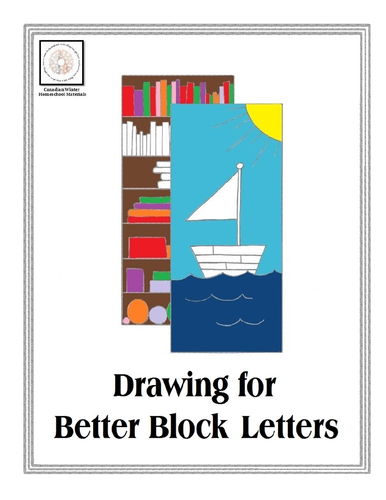 Drawing for Better Block Letters | Teaching Resources