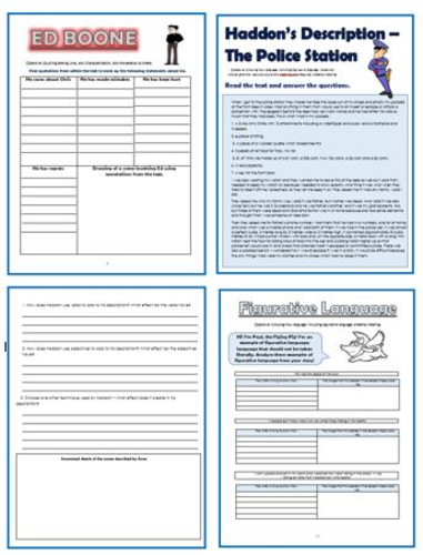 The Curious Incident of the Dog in the Night-time KS3 Comprehension ...