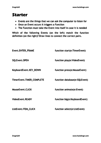 Beginning Flash / Actionscript - Collisions | Teaching Resources