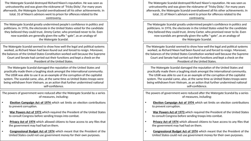 The Watergate Scandal | Teaching Resources The Watergate Scandal | Teaching Resources