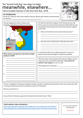 Remembering the Vietnam War | Teaching Resources