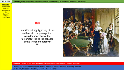The Trial and Fate of King Louis XVI | Teaching Resources