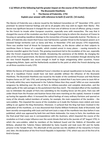 War of the First Coalition: The Spread of War | Teaching Resources