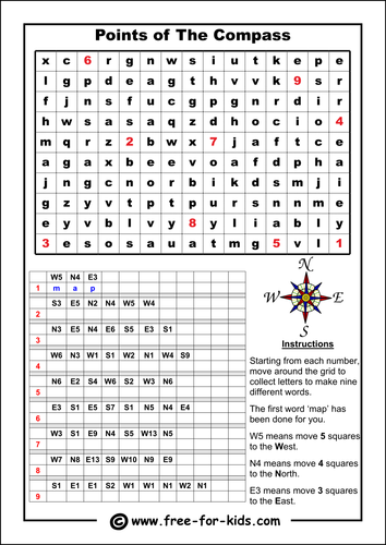 Introduction to Map Skills; 3 lessons | Teaching Resources