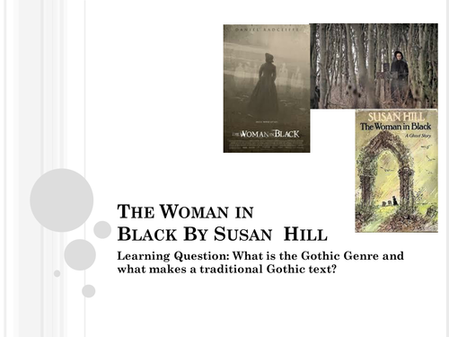 Lesson one Woman in Black | Teaching Resources