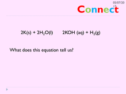 KS3 metals and water | Teaching Resources