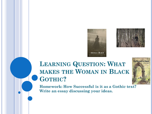 SoW For Woman in Black | Teaching Resources