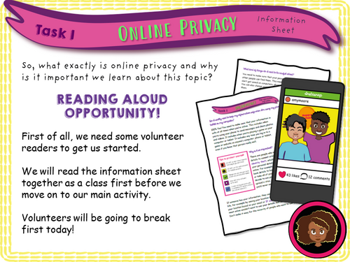 Online Safety - Privacy and Data | Teaching Resources