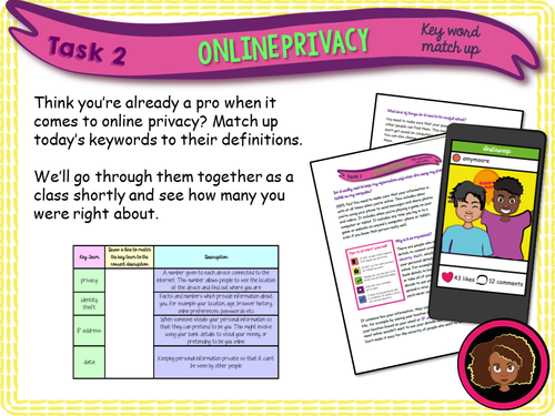 Online Safety - Privacy and Data | Teaching Resources