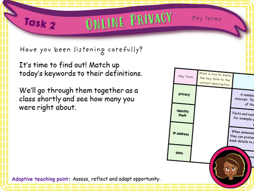 Online Safety - Privacy and Data | Teaching Resources