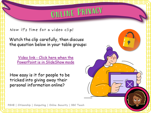 Online Safety - Privacy and Data | Teaching Resources