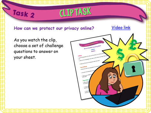 Online Safety - Privacy and Data | Teaching Resources